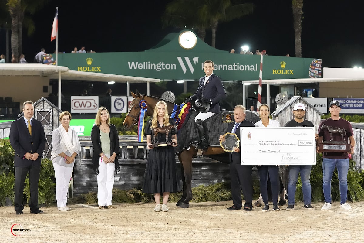 Haness and McQueen Reign Supreme in $100,000 USHJA WCHR Haness and McQueen Reign Supreme in $100,000 USHJA WCHR